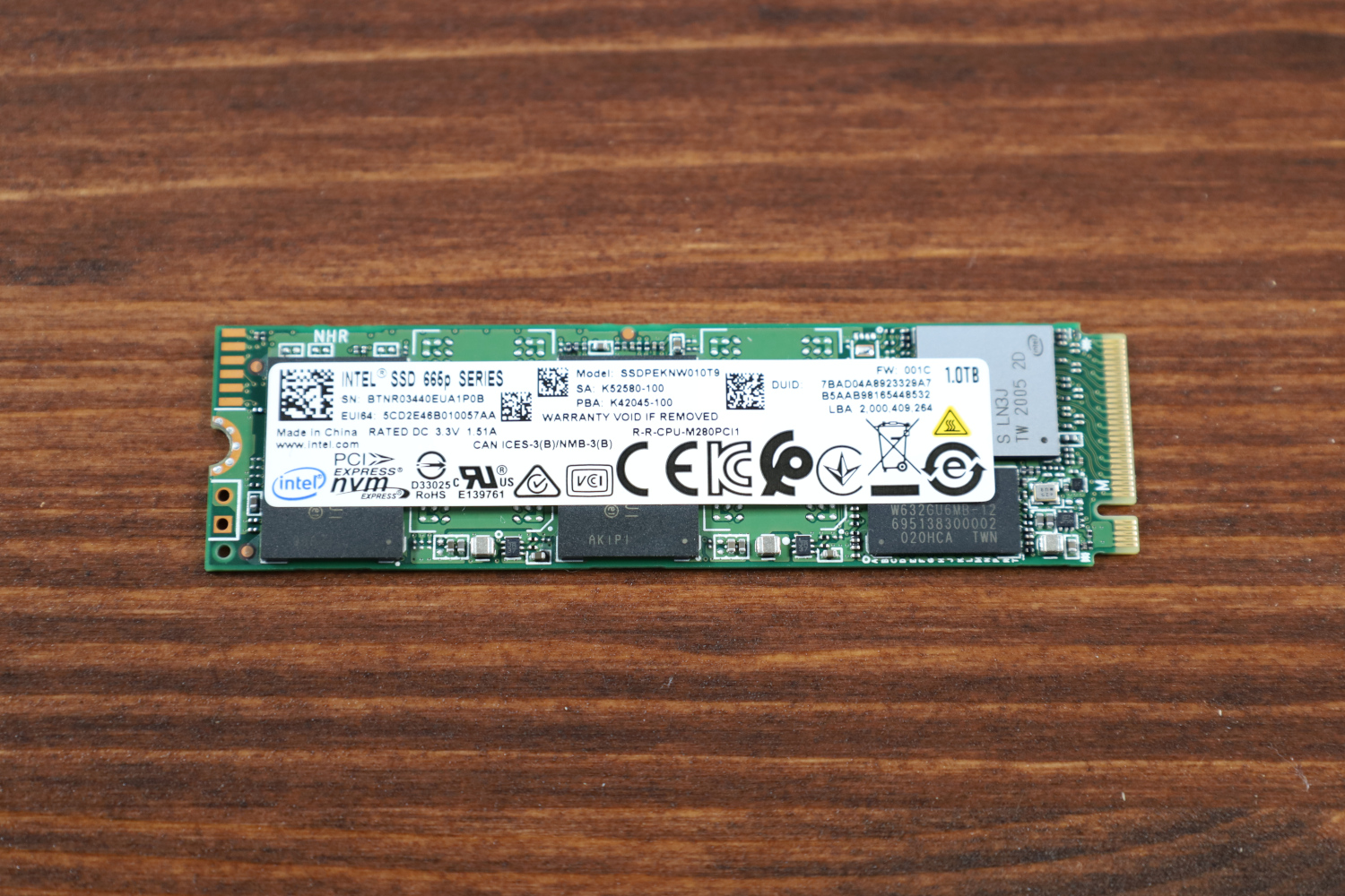 Intel 665p 1TB M.2 NVMe SSD评测报告 - Embedded AI Data Center